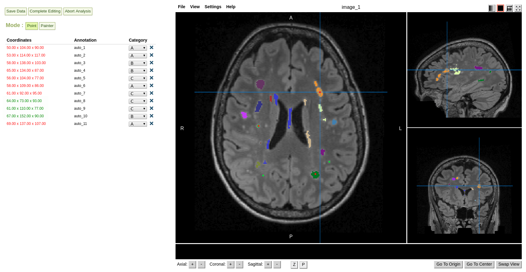 Coordinate Annotation